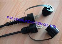 China IP67 LC Duplex Multimode Fiber Optic Patch Cord for Harsh Environment -40°C to 85°C for sale