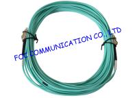China 10Gb OM3 Duplex Fiber Patch Cable LC to LC 2m Red and Black Boots Low Insertion Loss for sale
