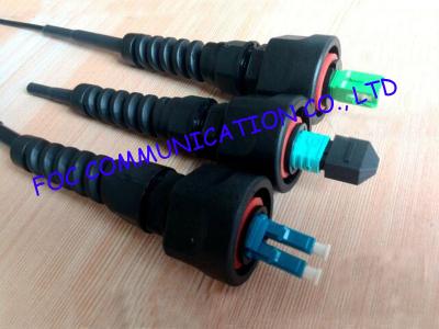 China ODVA IP67 Rated Fiber Patch Cables LC SC MPO for FTTA Harsh Environment 1-500M for sale