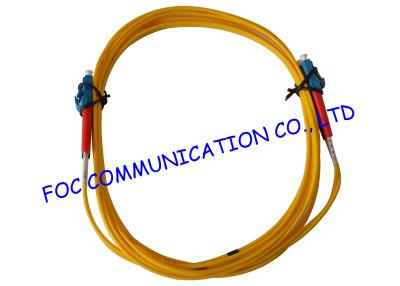 China Duplex 2.0mm fiber optic patch cord lc lc For FTTH , Low Insertion Loss for sale