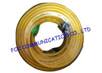 China 24 Core Breakout Fiber Optic Cable FC UPC to E2000 APC SM G652D 3.0mm Indoor for sale