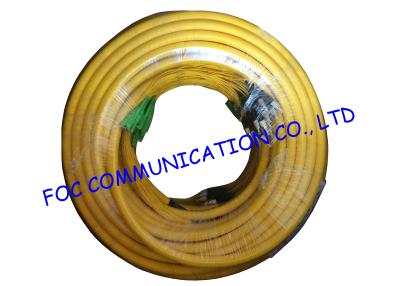 China 24 Core Breakout Fiber Optic Cable FC UPC to E2000 APC SM G652D 3.0mm Indoor for sale