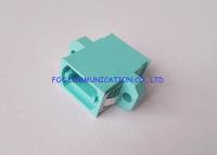 China Full Flange OM3 Flammability Fiber Optic Adaptor For Cassettes for sale
