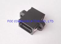 China MTP MPO Fiber Optic Adapter Key-up to Key-down Full Flange Low Insertion Loss 0.2dB for sale
