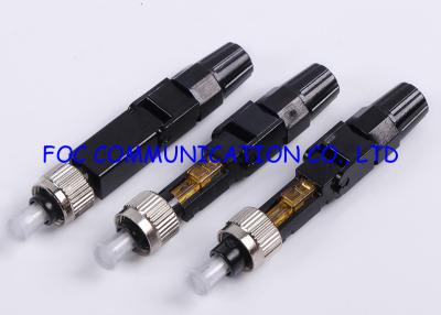 China FC Field Installable Fast Connector for FTTH Cable 250µm 900µm Fiber for sale