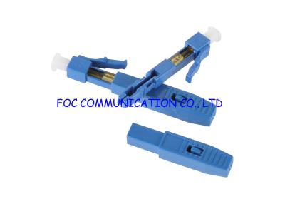 China LC Fast Field Fiber Optic Connector Plastic Housing 0.9mm 2.0mm 3.0mm Quick Termination for sale