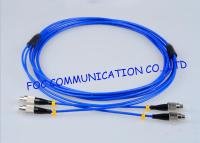 China Armored Fiber Optic Patch Cord FC FC Duplex G657A Bend Insensitive 3M for sale