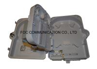 China Fiber Terminal Box 24 Core Flame Retardant ABS Pre-loaded PLC 1:16 Cassette Splitter for sale