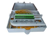 China ABS Fiber Optic Termination Box 48 Port with Pre-Installed Splitters IP65 for sale