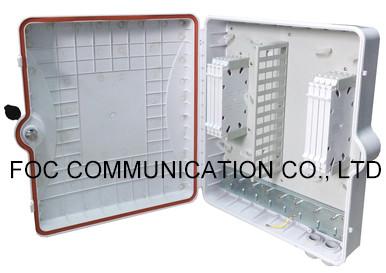 China 96 Core Wall Mount Outdoor Fiber Enclosure IP65 for FTTH Connection and Protection for sale