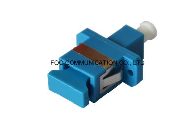 China LC-SC Hybrid Fiber Optic Adapter Singlemode Simplex Low Insertion Loss ≤0.3 dB for sale