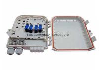 China Fiber Optic Termination Box 8 Core Loaded With 1x8 PLC Splitter Blockless for sale