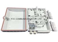 China ABS Fiber Optic Distribution Box 16 Core with PLC Splitter 1x16 for FTTH Wall Mount for sale