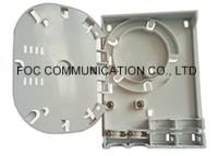 China FTTH Optical Indoor Distribution Box 4 Port Fiber Termination Box ABS 124x90x22mm for sale