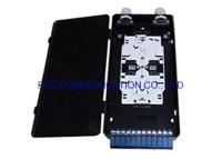 China Plastic Fiber Optic Termination Box 12 Fiber SC Pigtails Adapters Indoor Wall Mount for sale