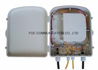 China 120 Fiber Indoor Fiber Optic Termination Box ABS 265x299x95mm for FTTH Network Distribution for sale
