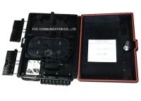China FTTH Fiber Optic Termination Box 16 Fiber Loaded With PLC Splitter Blockless Type for sale