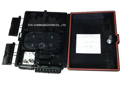 China FTTH Fiber Optic Termination Box 16 Fiber Loaded With PLC Splitter Blockless Type for sale