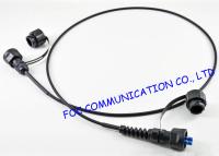 China Outdoor Multimode Fiber Patch Cord 2 Cores ODVA LC Fiber Optic Assemblies IP67 for sale
