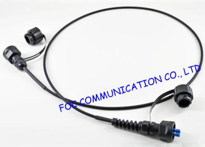 China Outdoor Multimode Fiber Patch Cord 2 Cores ODVA LC Fiber Optic Assemblies IP67 for sale