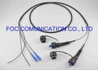 China Armored FTTA Fiber Optic Patch Cable ODVA SC UPC 2 Core Outdoor 9/125um SM for sale