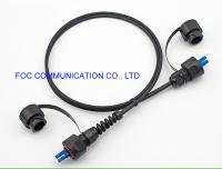 China FTTA Cable Assemblies Fiber Optic Patch Cord LC/UPC With ODVA Connectors TPU Jacket for sale