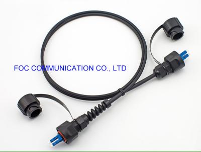 China FTTA Cable Assemblies Fiber Optic Patch Cord LC/UPC With ODVA Connectors TPU Jacket for sale