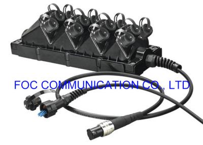 China IP68 Waterproof FTTx Fiber Optic Termination Box 2-12 Core Outdoor PVC LSZH for sale
