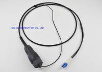 China FTTH Waterproof FullAXS to LC Duplex Fiber Optic Patch Cord 0.9mm Singlemode Jumper for sale