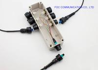 China IP67 Waterproof Fiber Optic Termination Box 50N Tensile Strength for ODVA MPO DLC OM3 for sale