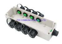 China ODVA SC MPO Optitap Connector Box IP67 Waterproof FTTA 250x80x70mm for sale