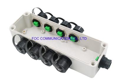 China ODVA SC MPO Optitap Connector Box IP67 Waterproof FTTA 250x80x70mm for sale