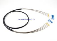 China FTTA Outdoor Waterproof IP67 LC LC Fiber Patch Cord 4 Fiber GYFJH Cable for sale