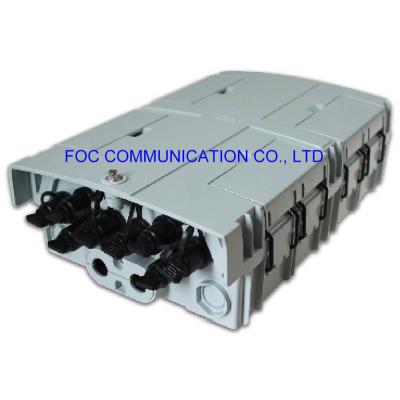 China Waterproof FTTX IP65 Fiber Optic Distribution Box 8 Ports for sale