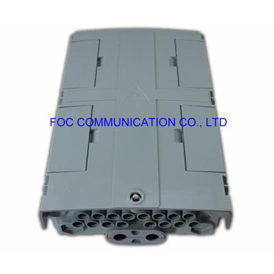 China Fiber Optic Splitter Box Cassette 12F 1x8 PLC 16 Ports FTTH Termination Box IP65 for sale