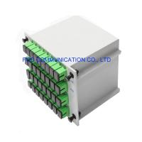 China CATV 1650nm Optical Fiber PLC Splitter Cassette SC APC 1x32 Low Insertion Loss for sale