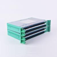 China FTTH Pallet Fiber PLC Splitter 19 Inch Rack Mount 1x64 SC UPC 1650nm for sale