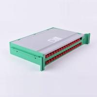 China FC UPC Fiber Optic PLC Splitter 1x32 19 Inch Tray for FTTH ODF for sale