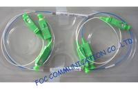 China SC APC FBT Fiber Optic Coupler 1x2 50/50 Splitter Low Insertion Loss 1310nm 1550nm for sale