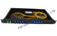 China Rack Mount Fiber plc splitter module For Telecommunications​, SC / UPC Connector for sale