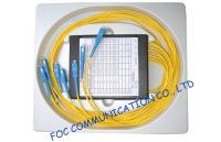 China Compact Fused Biconical Taper FBT Coupler 1x2 50/50 Optical Fiber Splitter for LAN Systems for sale
