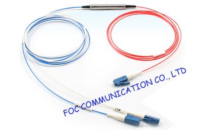 China Mini Tube 2 Channel WDM LC/UPC Connector 1260-1620nm Low Insertion Loss for sale