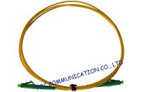China Gigabit Ethernet Single mode Fiber Optic Patch Cord LC / APC For FTTH Systems for sale