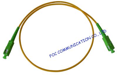 China Bend Insensitive Fiber Optic SC/APC Patch Cord LSZH Jacket 2m for FTTH for sale