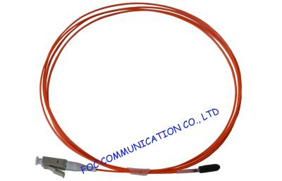 China Low Loss LC Fiber Optic Patch Cord Ceramic Ferrule 0.3dB Insertion Loss for sale