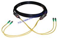 China Waterproof Fiber Optic Patch Cord FC / APC Multicore for CATV System for sale