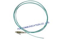 China LC LSZH OM3 Fiber Optic Pigtail 0.9mm 50/125 Multimode Low Insertion Loss for sale