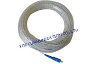 China Simplex Duplex SC Optical Fiber Pigtail FTTH Indoor Cable Single Mode 15m Low Insertion Loss for sale