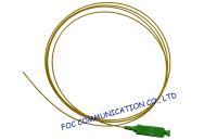 China Single Mode Fiber Optic Pigtail G.657 Bend Insensitive 1310 1550nm SC UPC for CATV WAN for sale