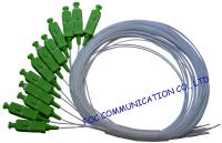 China Simplex Fiber Optic Pigtail SC APC SM G.657A2 Bend Insensitive 9/125um for Telecom for sale